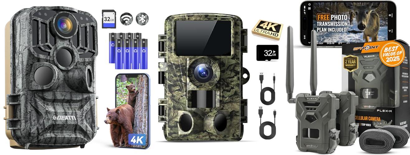 Top 5 Hunting Trail Cameras: Reviews & Trail Cam Buying Guide