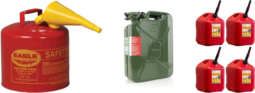 Best 5 Gasoline Storage Containers: Your Long-Term Storage Guide