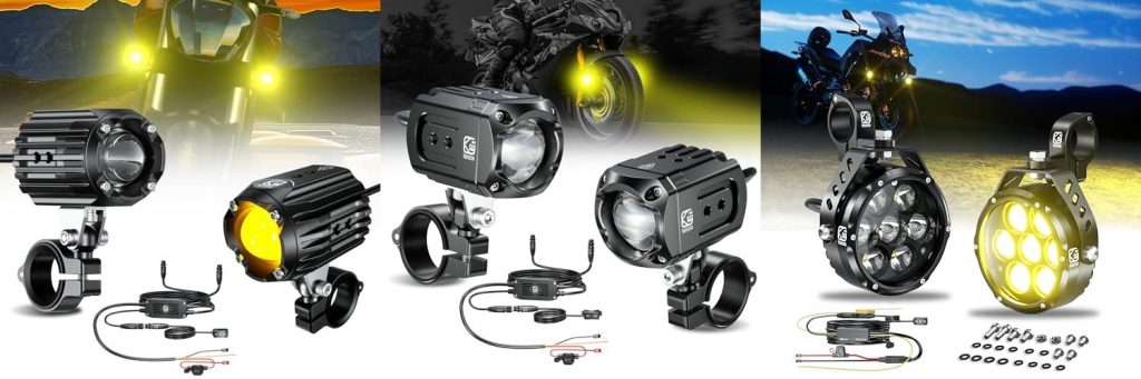 Top 5 Motorcycle Auxiliary Lights: Brighten Your Ride Safely!