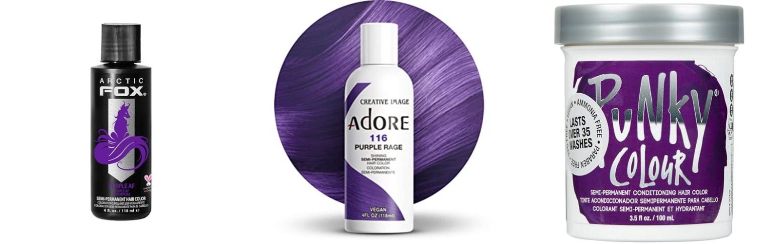 Top 5 Semi-Permanent Purple Hair Colors: A Review & Guide