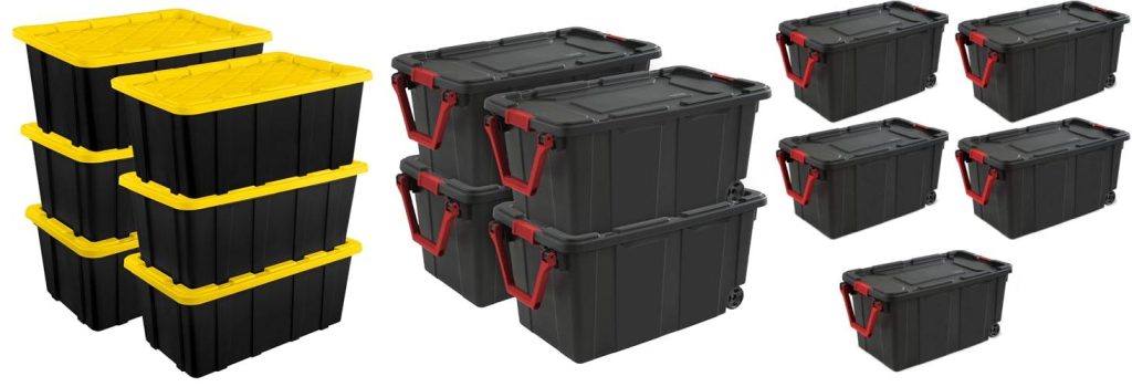 Best Heavy Duty Storage Bins - Top 5 Picks & Review