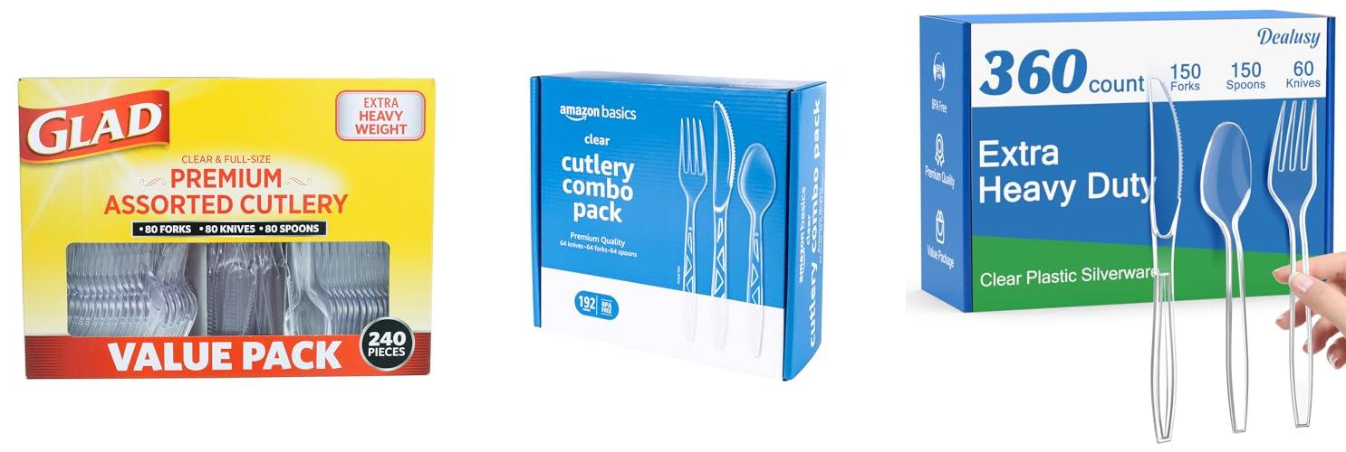 Top 5 Heavy Duty Plastic Cutlery Picks Reviewed